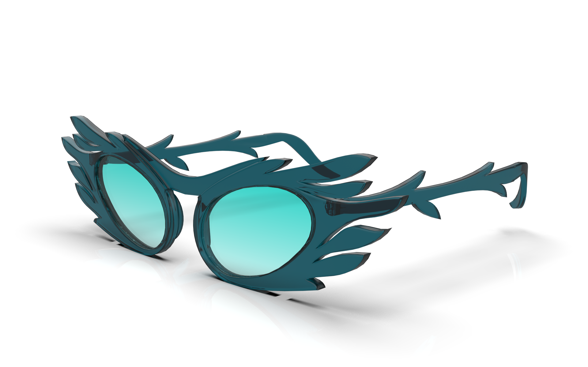 STL file sunglasses design・3D print design to download・Cults