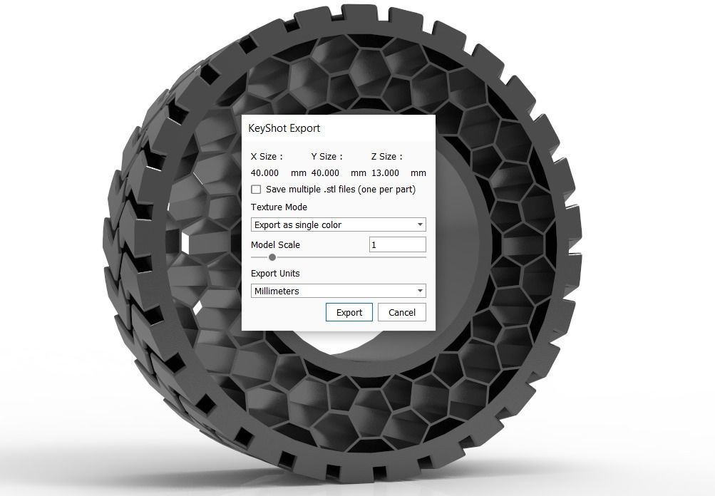 STL file Non pneumatic tyre - airless tyre 3D print model・3D printable model to download・Cults