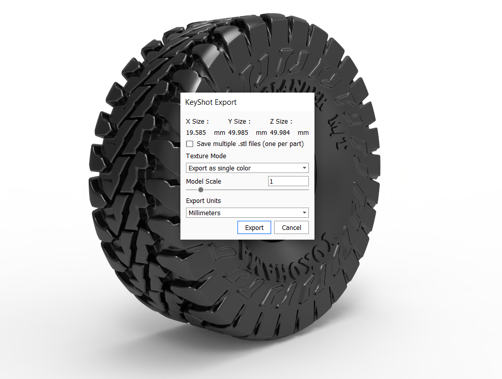 STL file Yokohama Geolandar M-T tyre・3D printer design to download・Cults