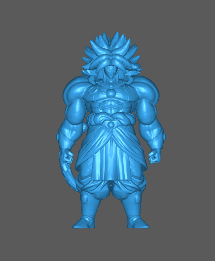 STL file broly dark ss4・3D print design to download・Cults