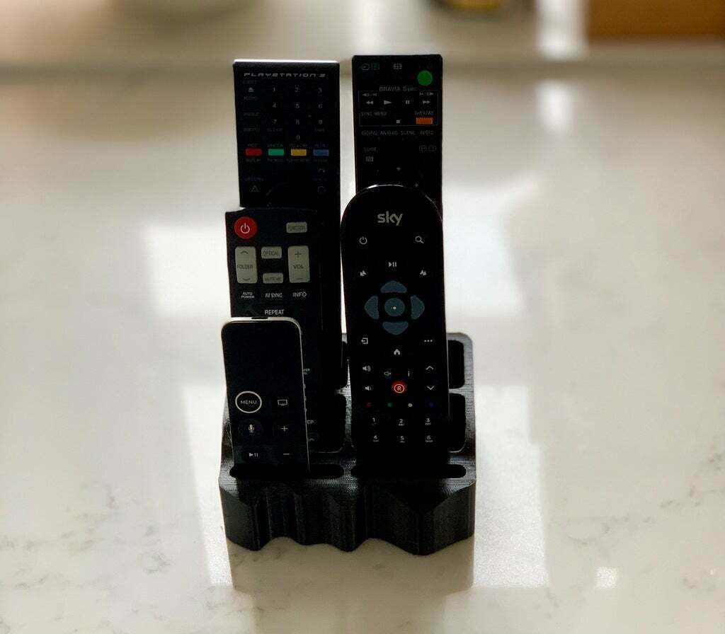 Free STL file TV Remote Control Station・Design to download and 3D print ...