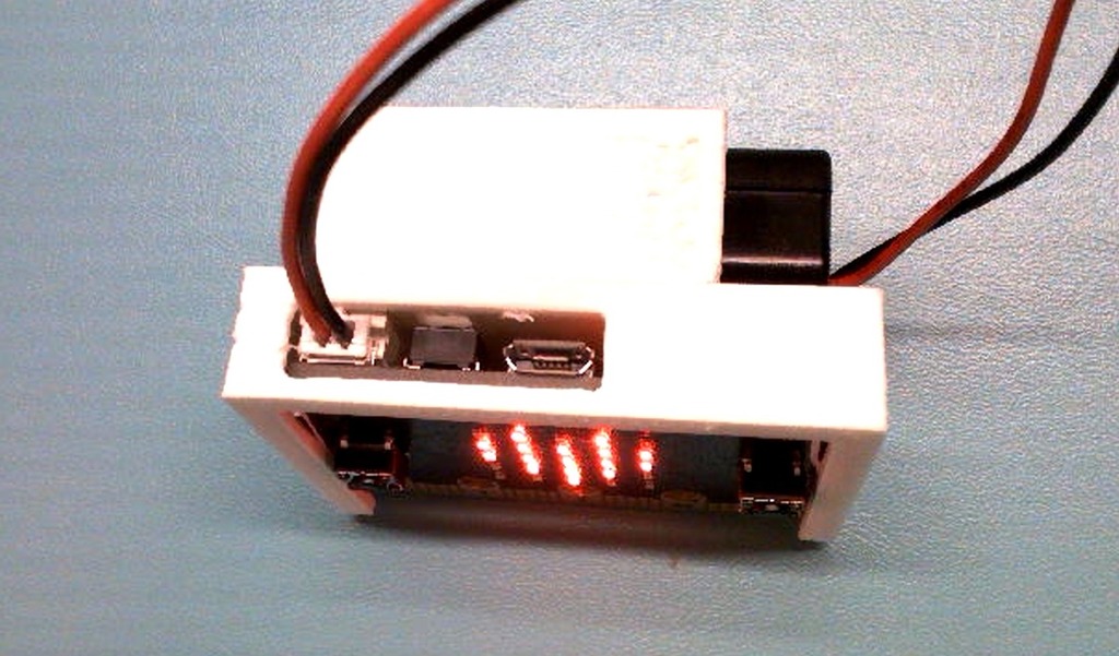 Free STL file Microbit V2 Case with optional battery pack 🔋・3D ...