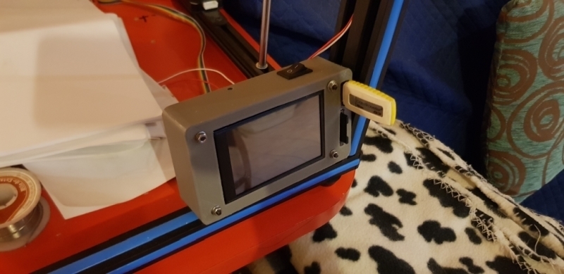 Free STL file MKS TFT35 Display Support.・3D printable object to ...