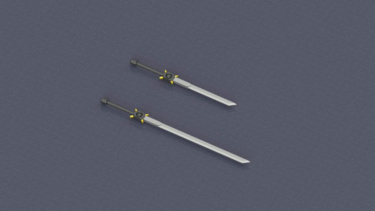 STL file Swords set for Transformers Leader Class & Masterpiece・3D ...