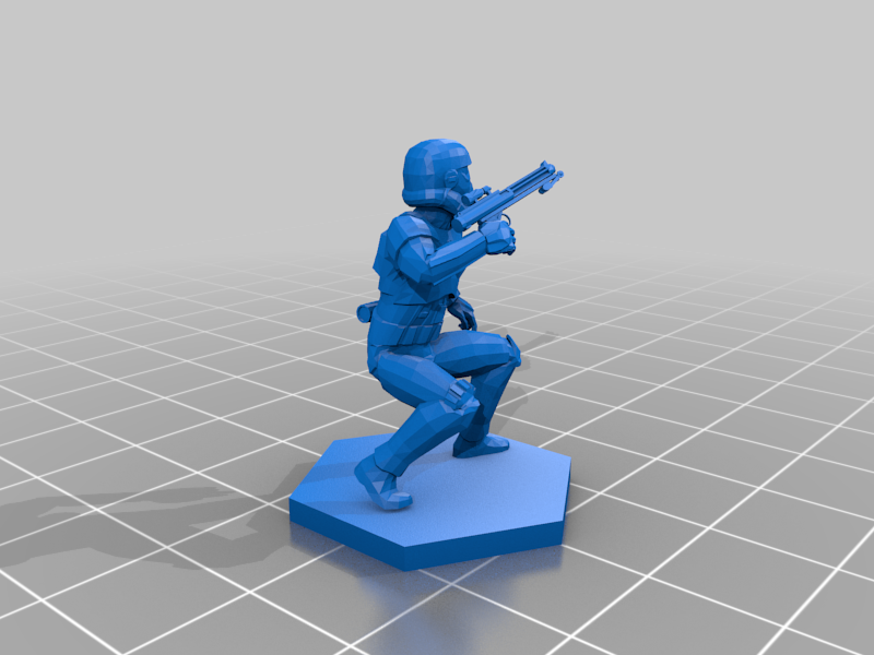 Free STL file Storm Troopers with Bases・3D printing idea to download・Cults