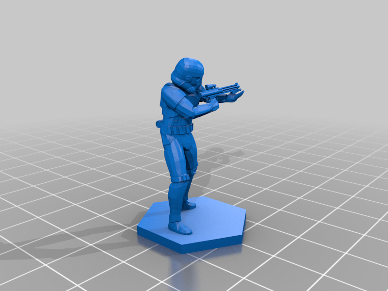 Free STL file Storm Troopers with Bases・3D printing idea to download・Cults
