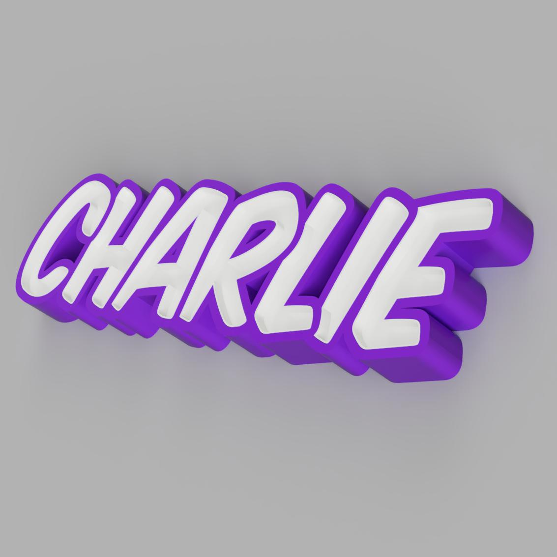 Charlie Name Designs