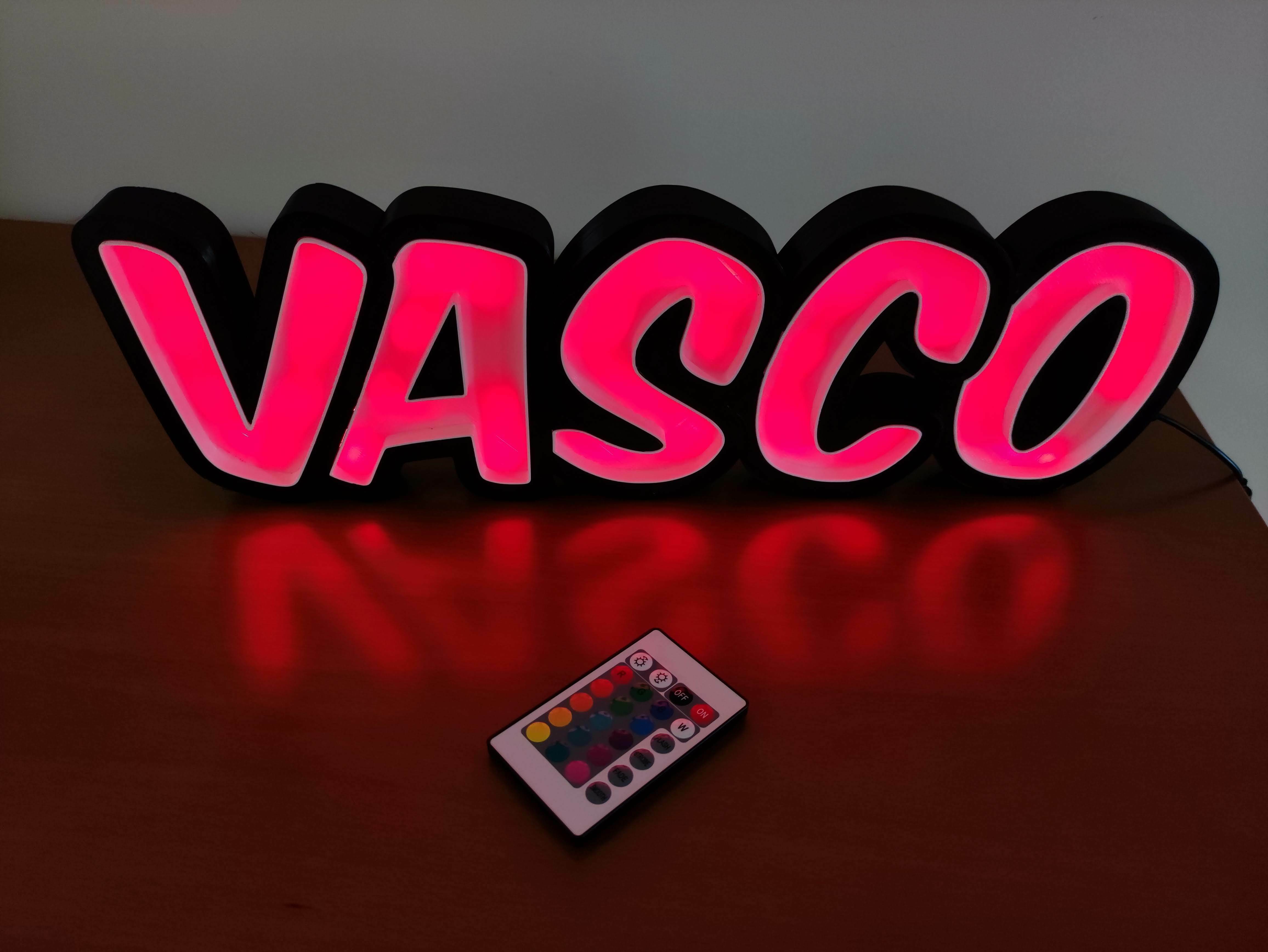 Free 3D file LED LAMP WITH NAME - FREE VERSION - TRY・3D printer design ...