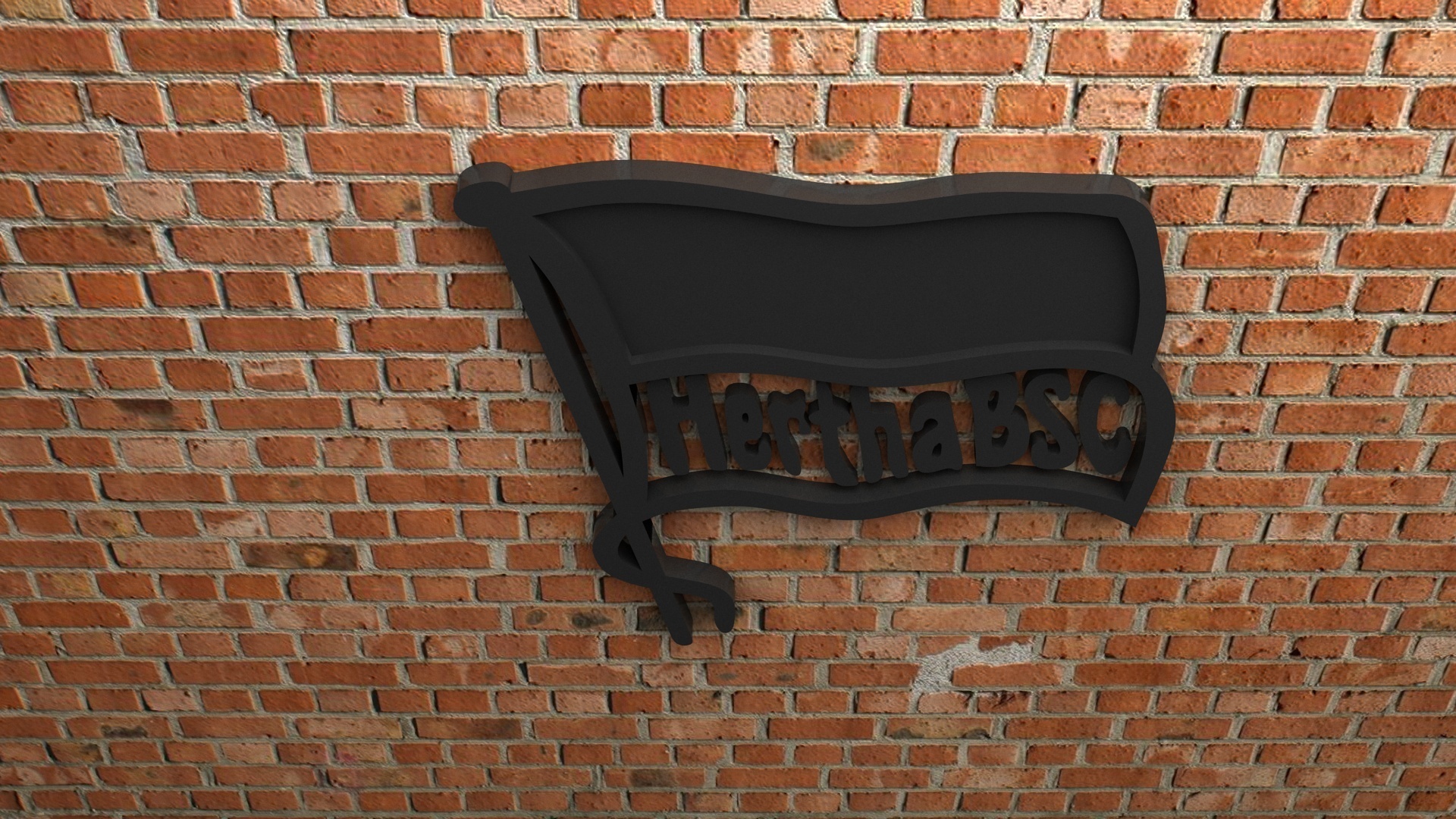 STL file Hertha BSC Logo 🥅・3D printable model to download・Cults