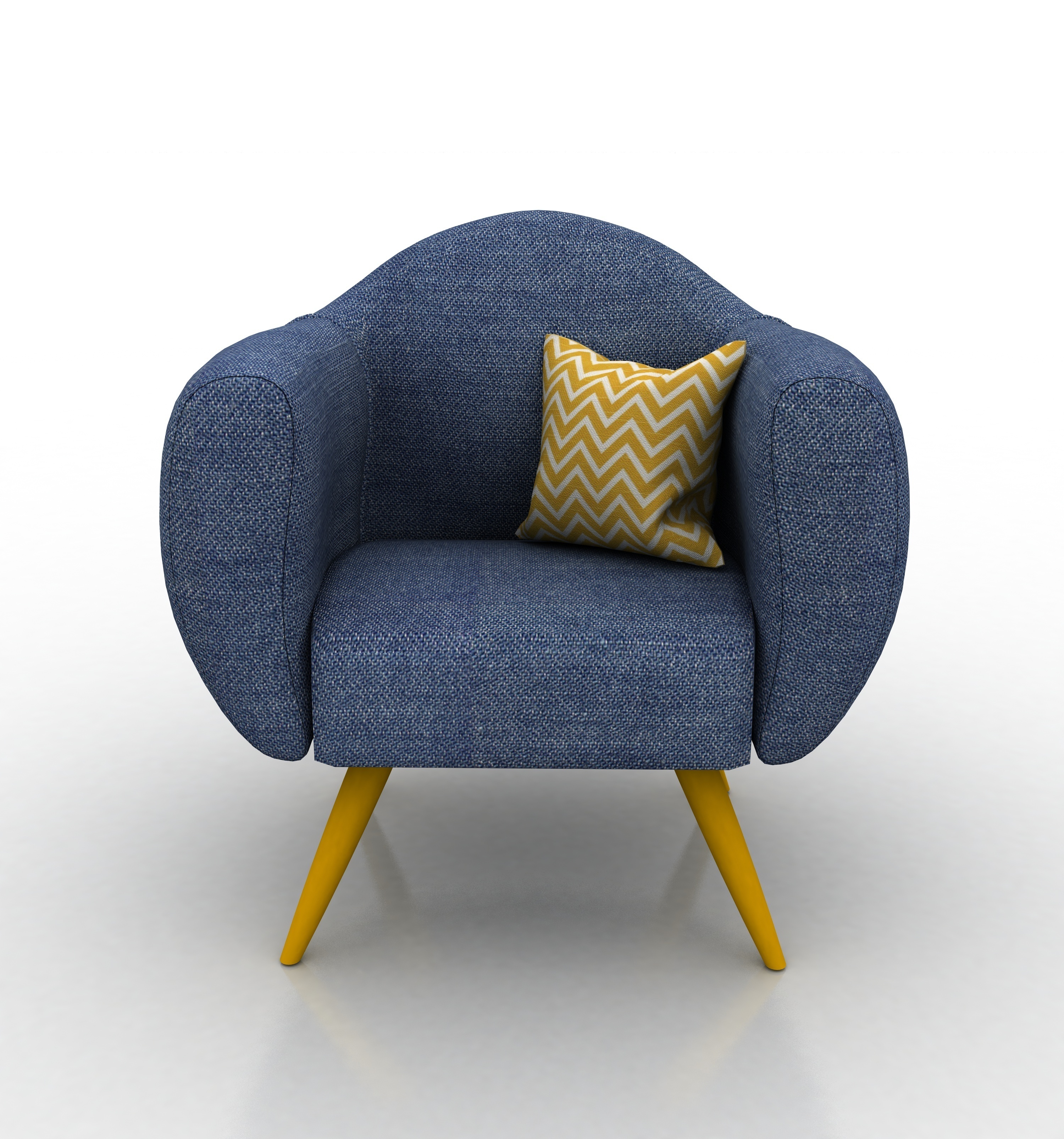 STL file Single Seat Sofa Chair- Jeans Couch 💺・3D print object to ...