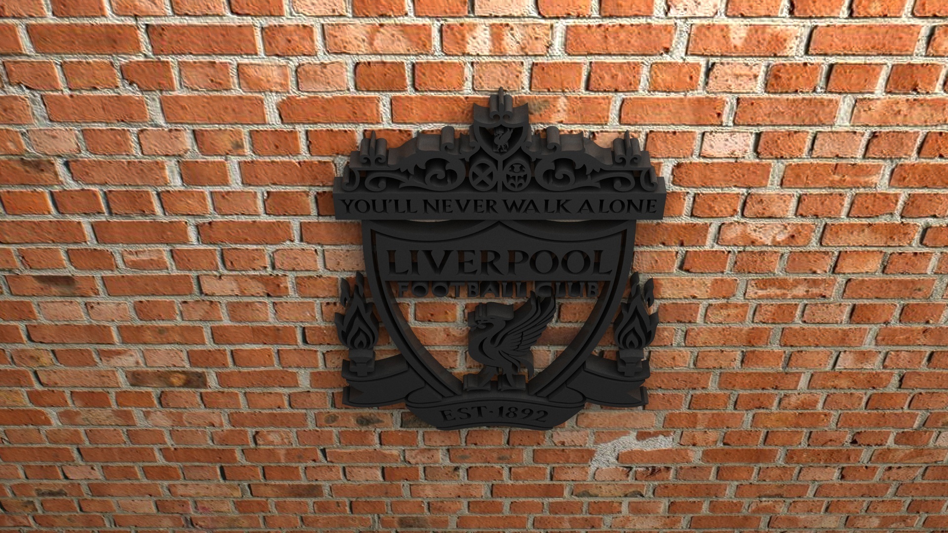STL file Liverpool FC Logo・3D printing design to download・Cults