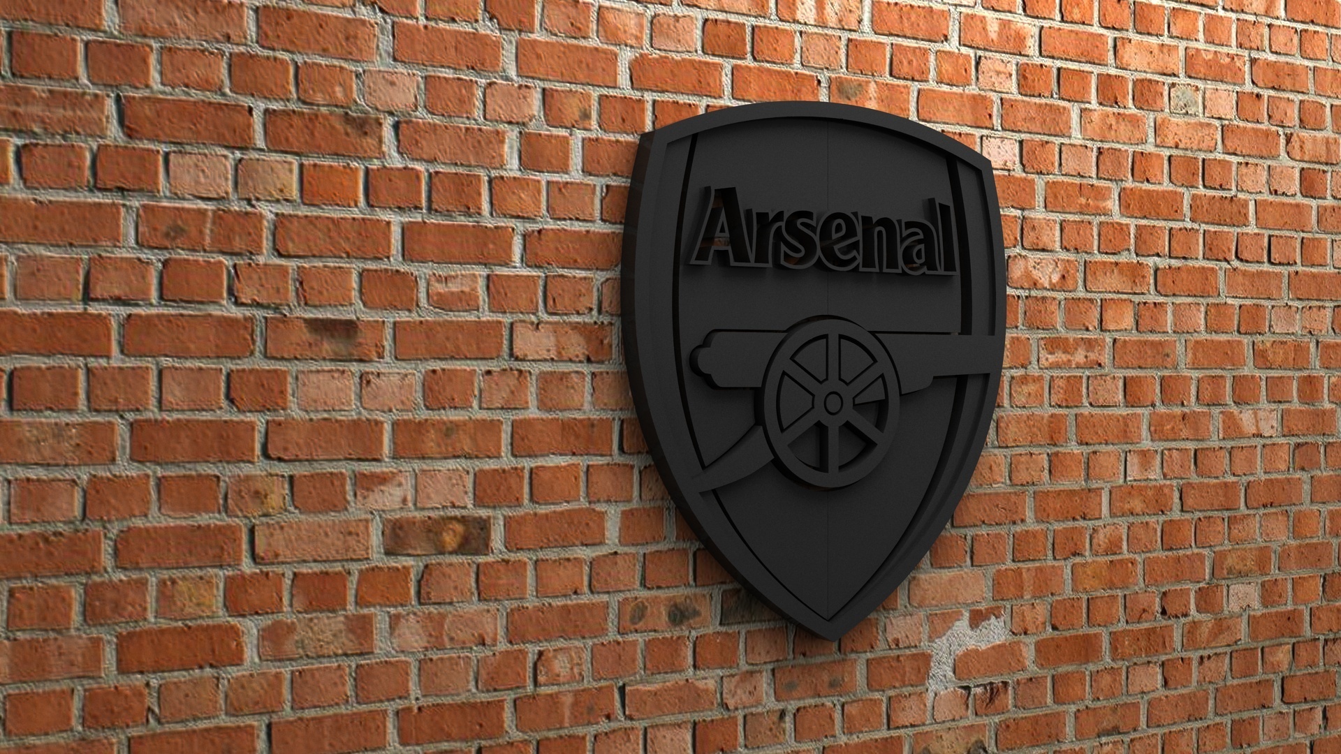 STL file Arsenal FC Logo・Model to download and 3D print・Cults