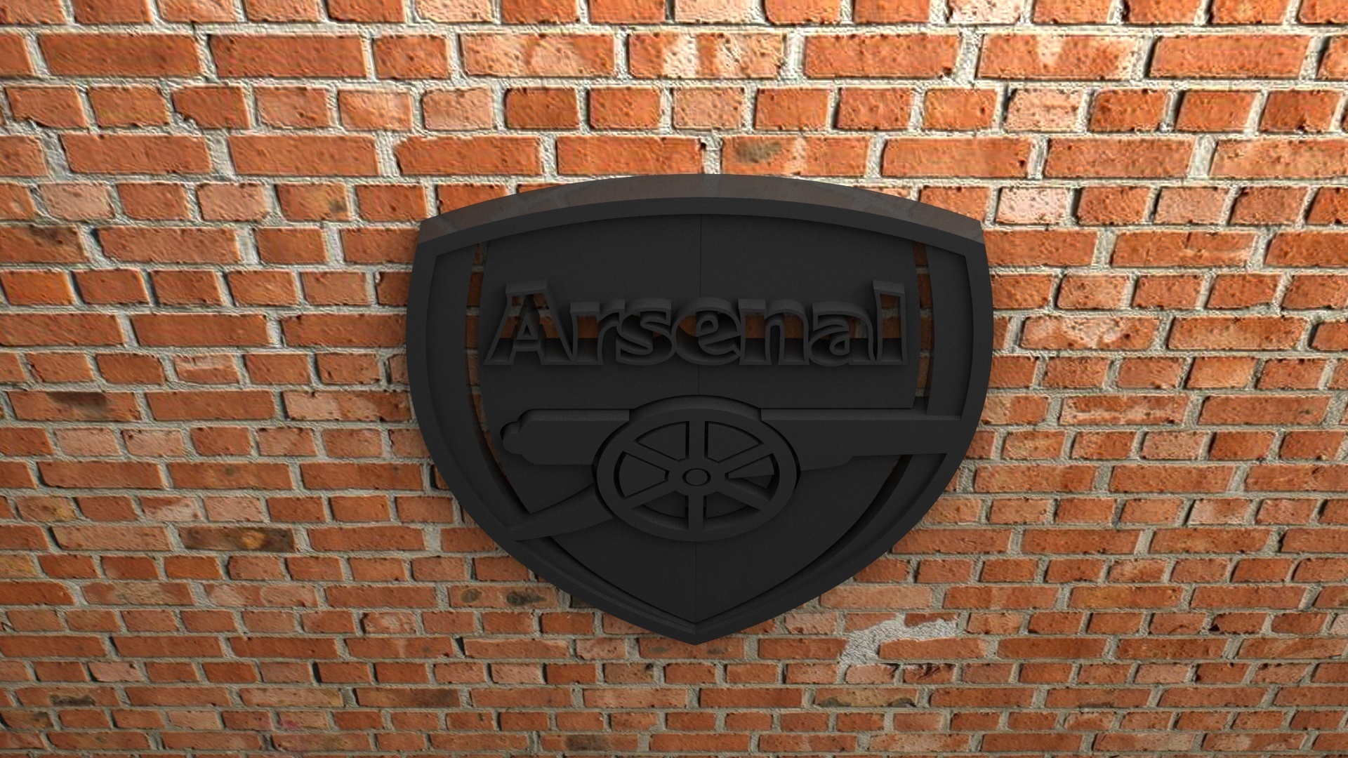 STL file Arsenal FC Logo・Model to download and 3D print・Cults