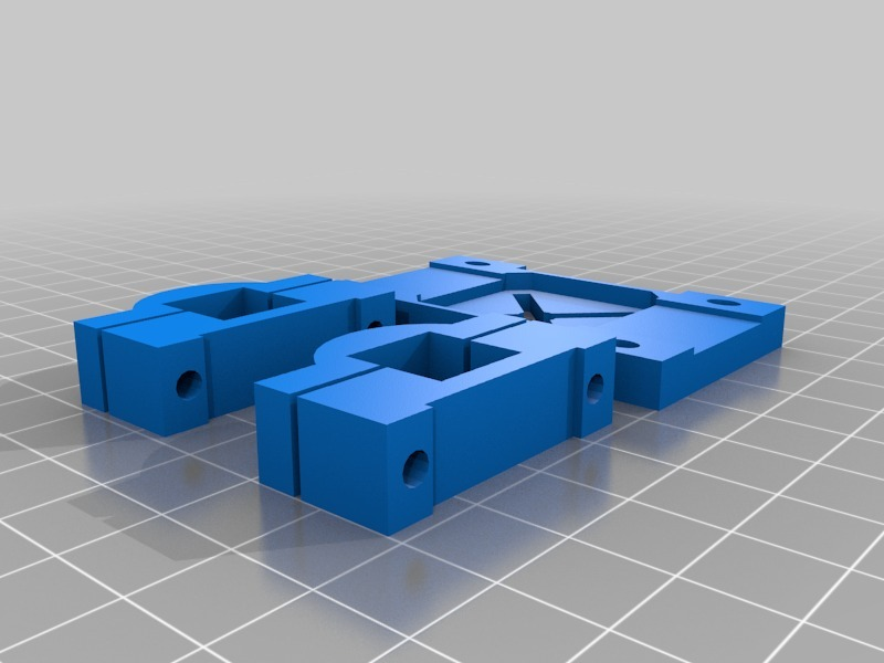 Free 3D file Motor mount 1/2" square tube.・Model to download and 3D ...