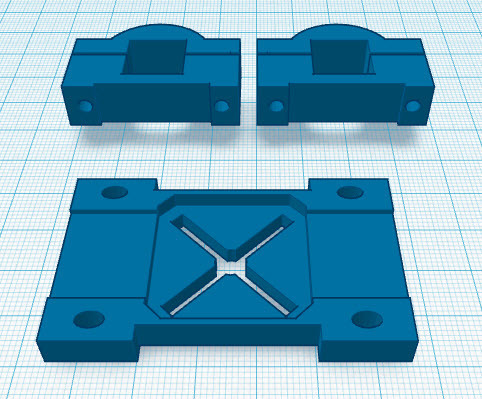 Free 3D file Motor mount 1/2" square tube.・Model to download and 3D ...