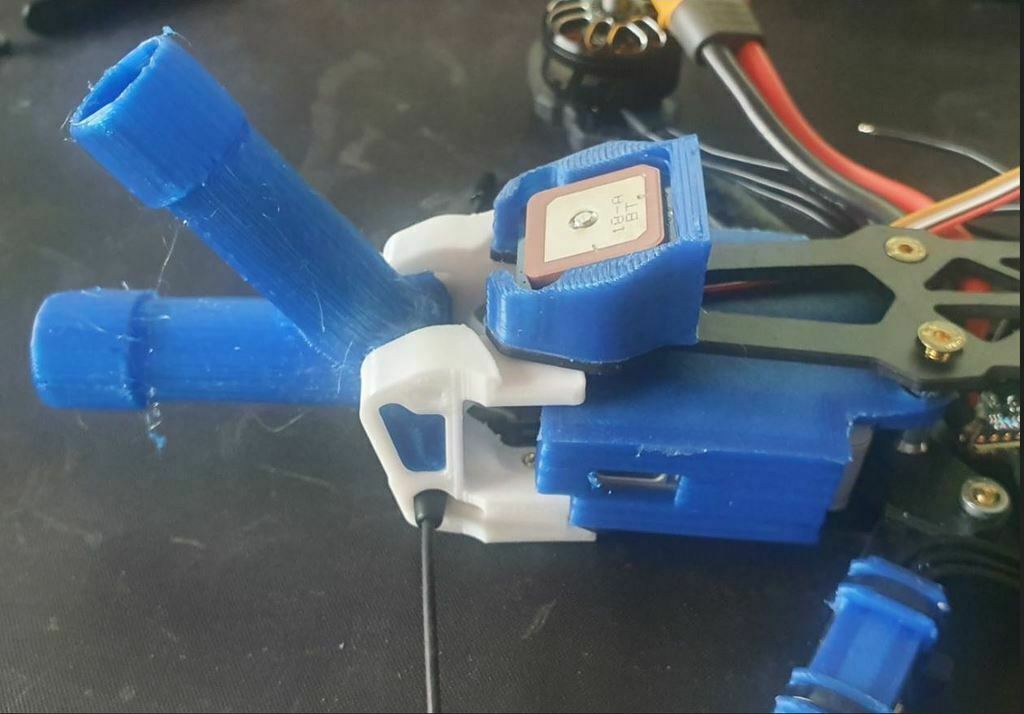 Free STL file Geprc Mark4 back conversion for DJI FPV 🔙・3D printing ...