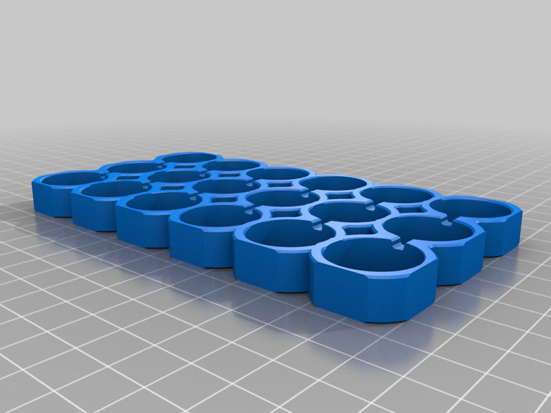 Free STL file 21700 and 18650 Cell Holders 👽・3D printable object to ...