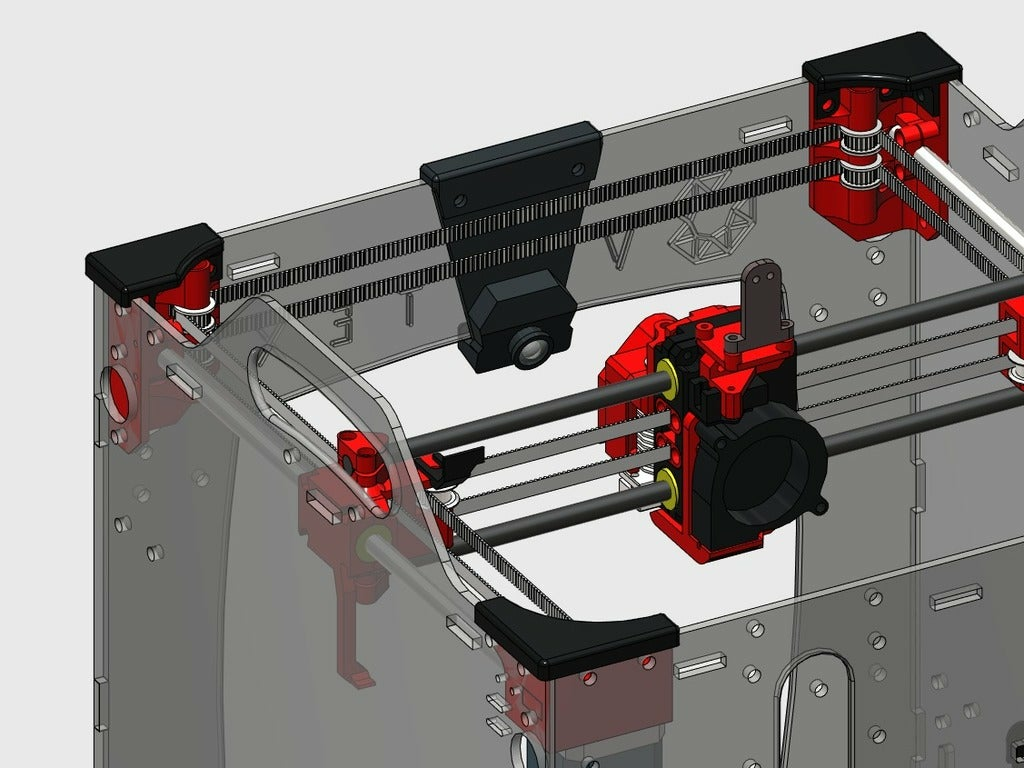 Free STL file Raspberry Pi Fish Eye Camera for VertexEvo 🐠・3D printing ...