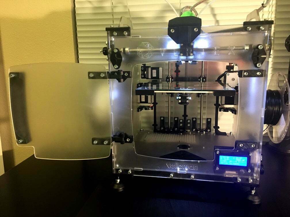 Free STL file Velleman Vertex K8400 Front Hatch・3D printable model to ...