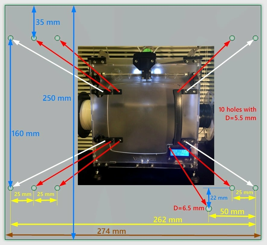 Free STL file Velleman Vertex K8400 Front Hatch・3D printable model to ...