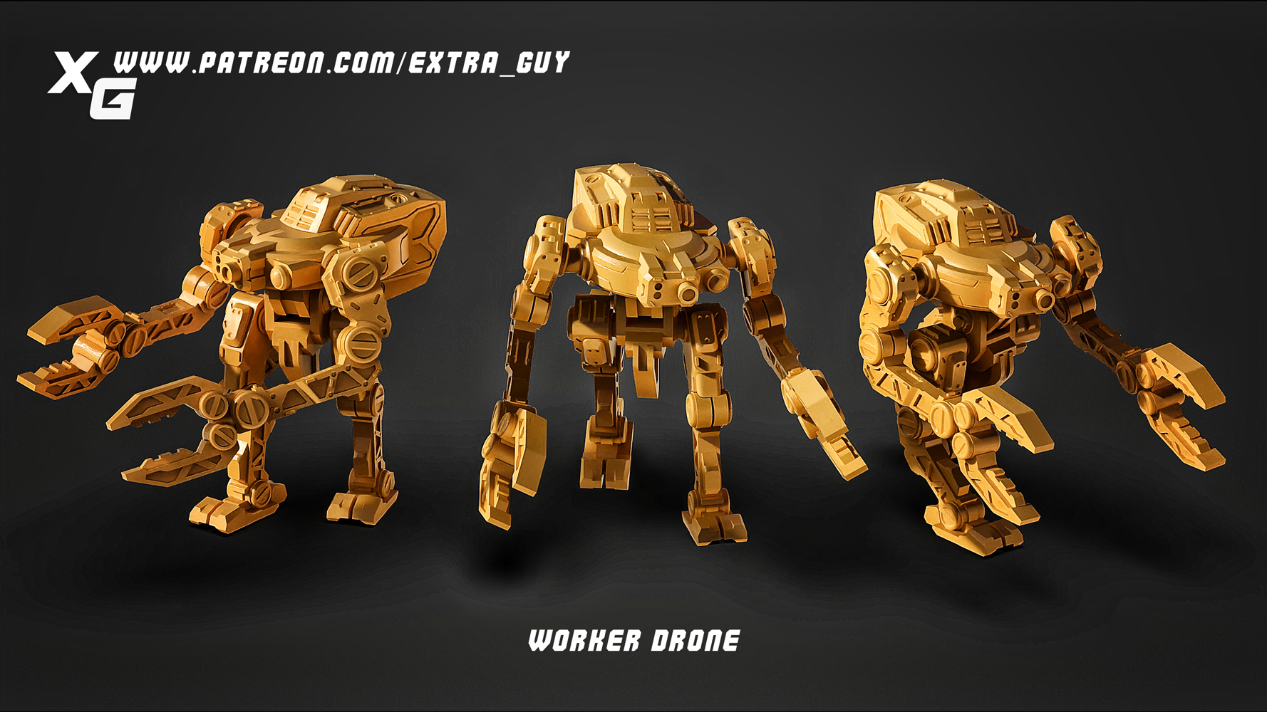 Fichier 3D Drone Worker Base 50mm・Modèle à télécharger et à imprimer en ...