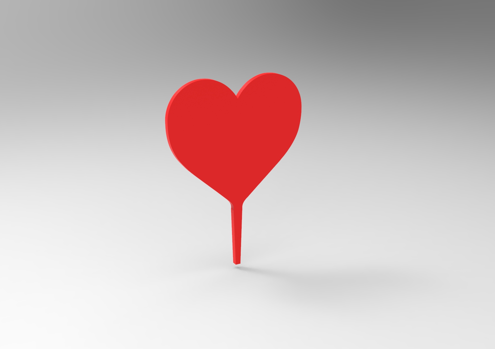 Файл STL HEART TOPPER - HEART TOPPER・3D-печатная модель для загрузки・Cults