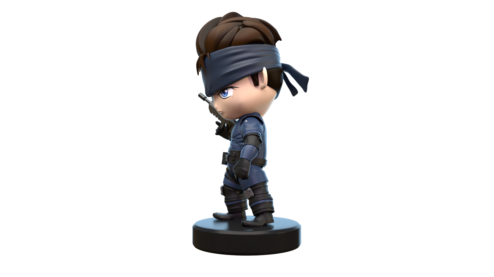 Solid Snake Pose