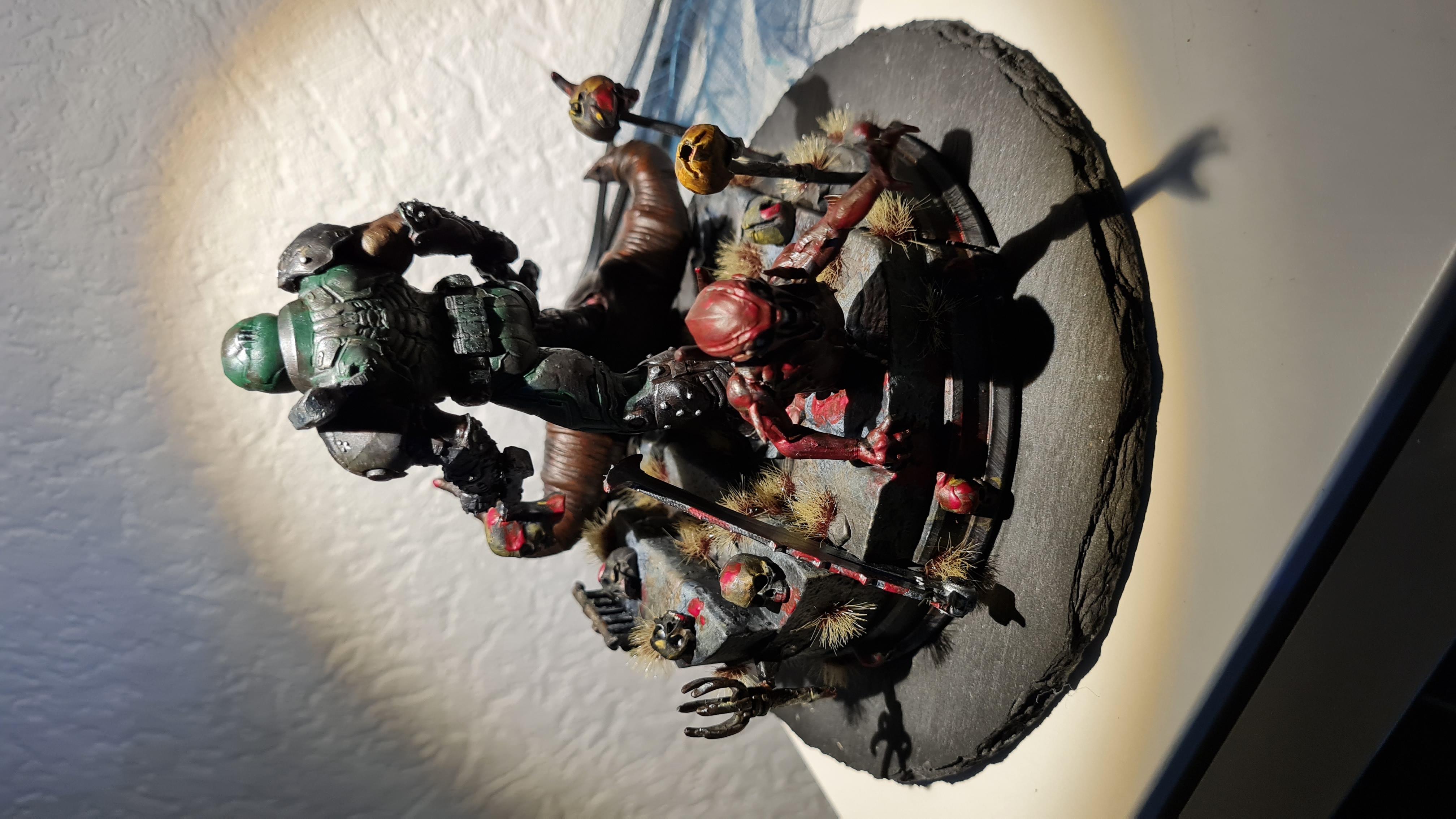 3D printable DOOM SLAYER • made with Elegoo Mars 2 Pro・Cults