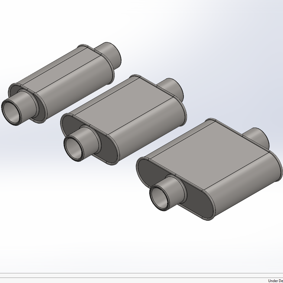 STL file 1/24 Scale Muffler Collection・3D printable design to download ...