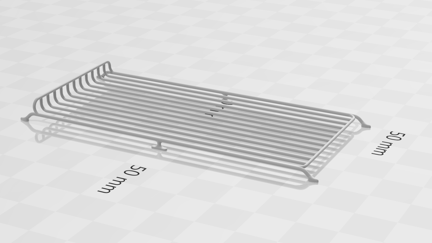 STL file 1/24 Scale Wire Roof Rack (Long) 🎲・3D printable model to ...
