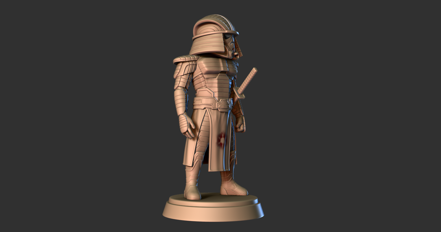 STL file Samurai Starwars Miniature -Stormtrooper 1 -Mini Starwars・3D ...