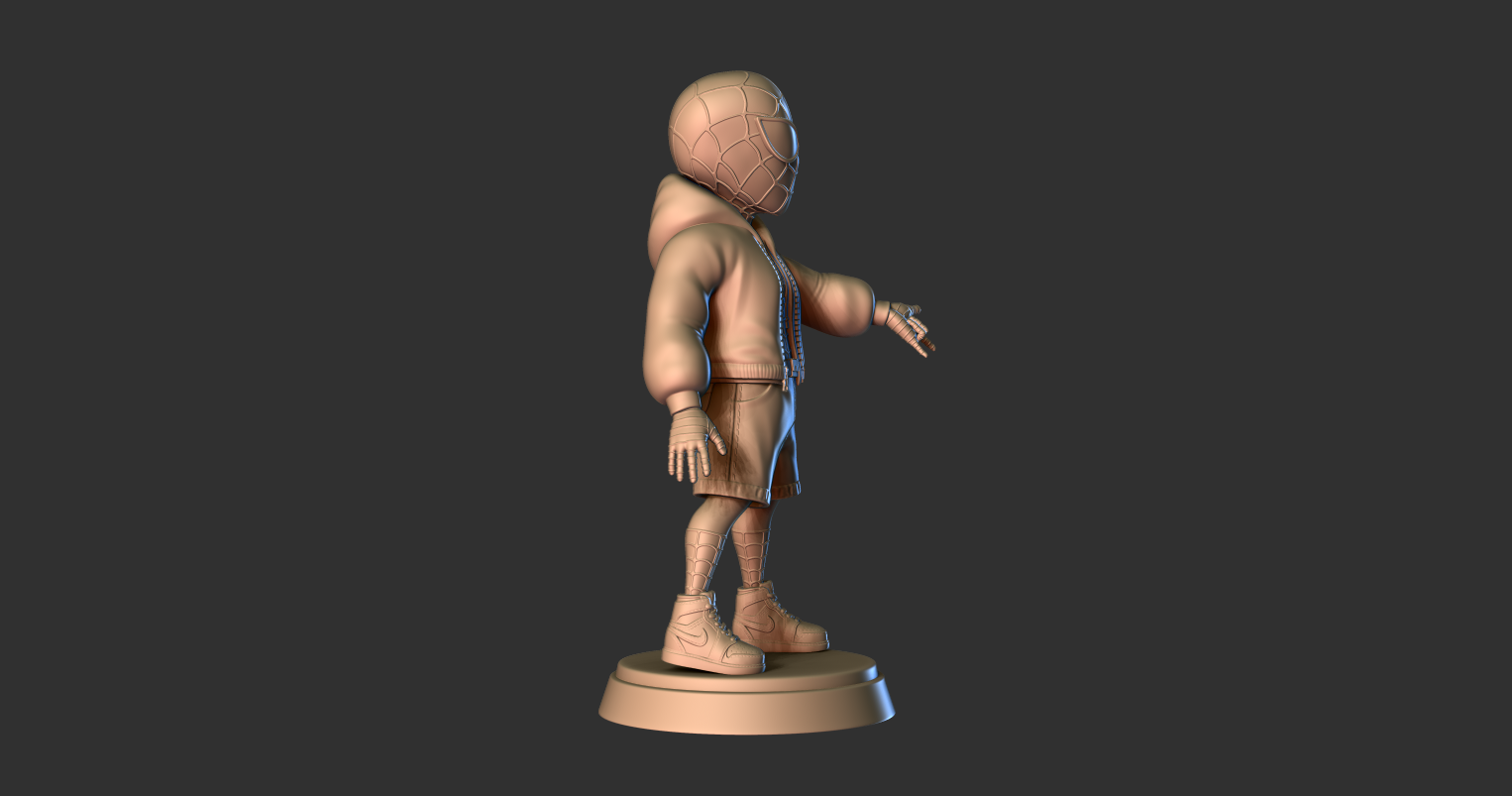 STL file Spiderman Miniature -Mini Fanart・Model to download and 3D ...