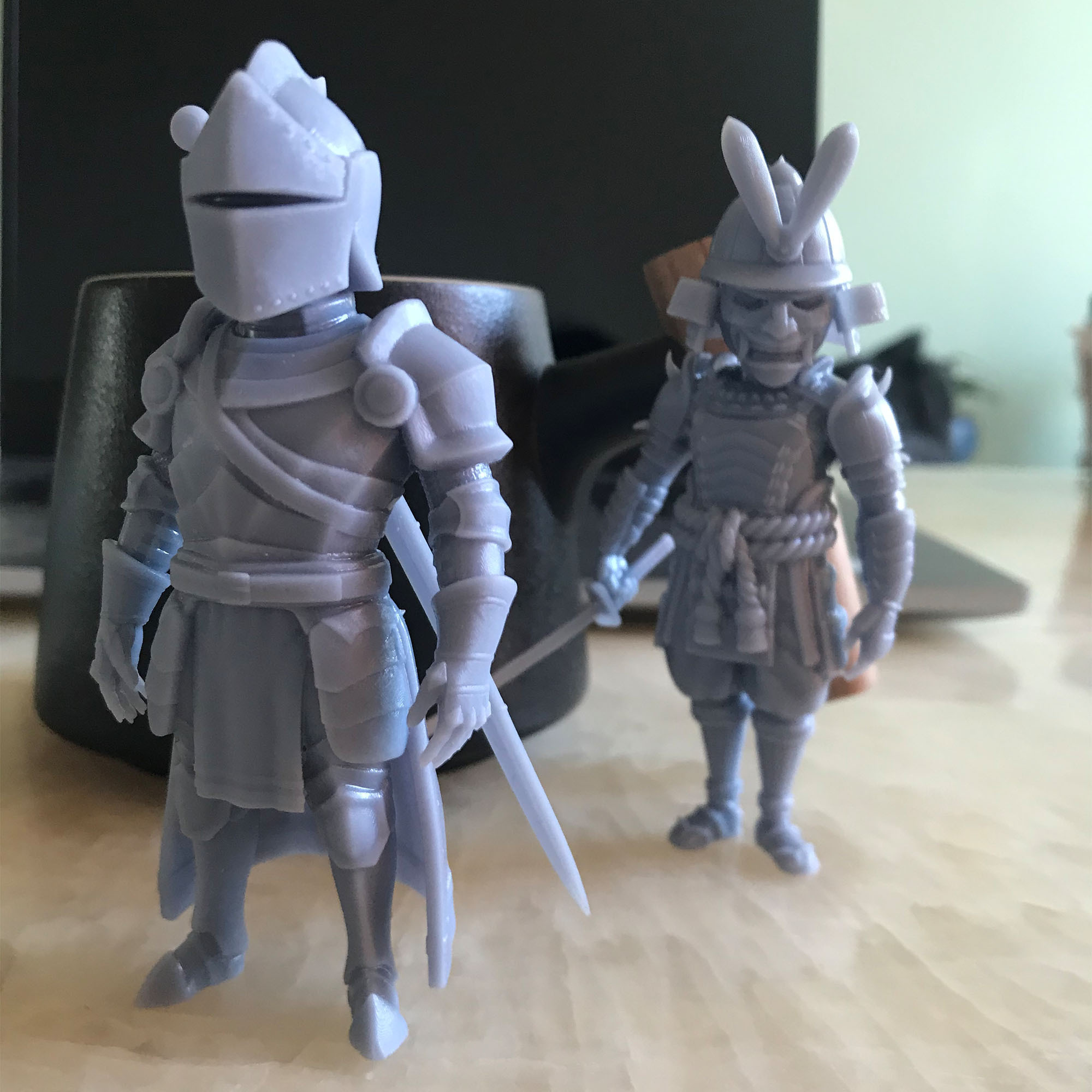 STL file Fantacy Knight Miniature 2 -Mini Troop・3D printing idea to ...
