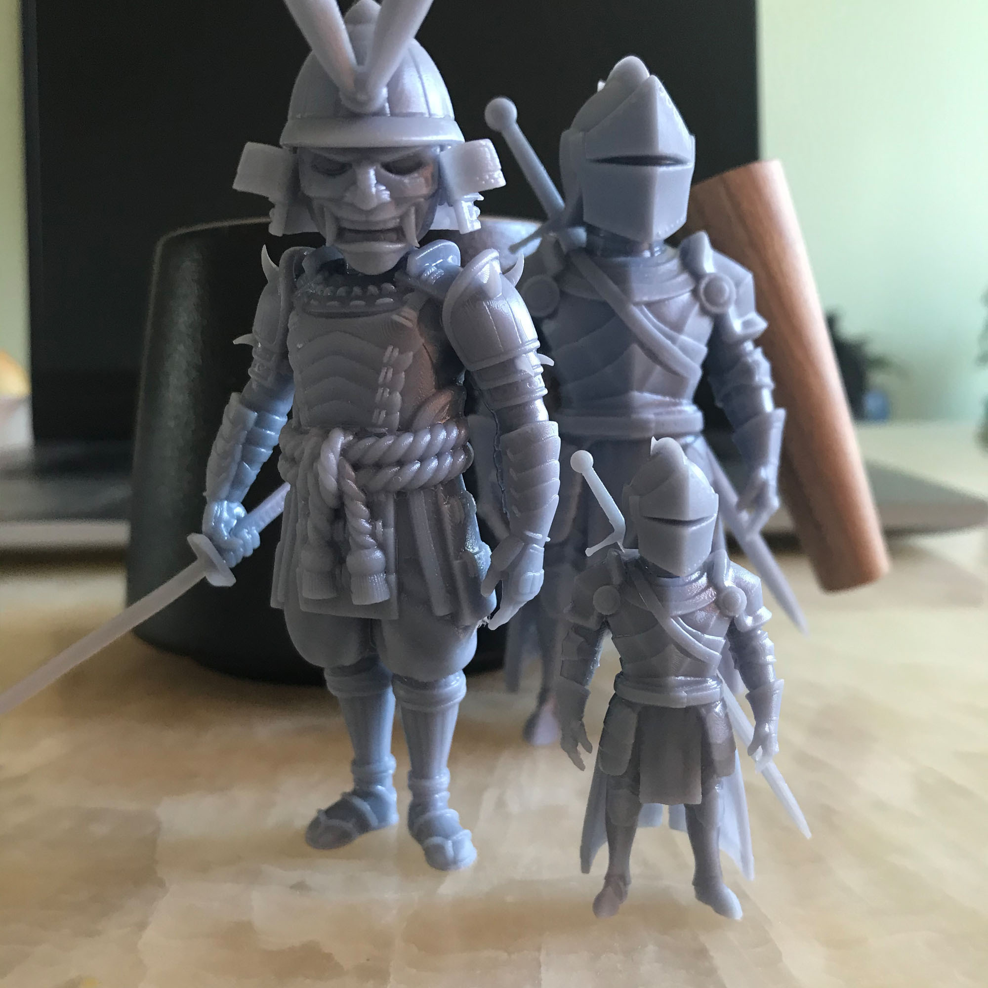 STL file Samurai Miniature 2 -Mini Troop・3D print design to download・Cults