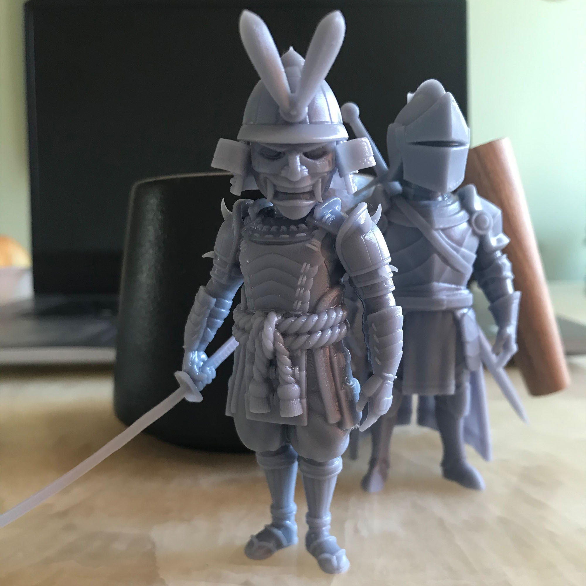 STL file Samurai Miniature 2 -Mini Troop・3D print design to download・Cults