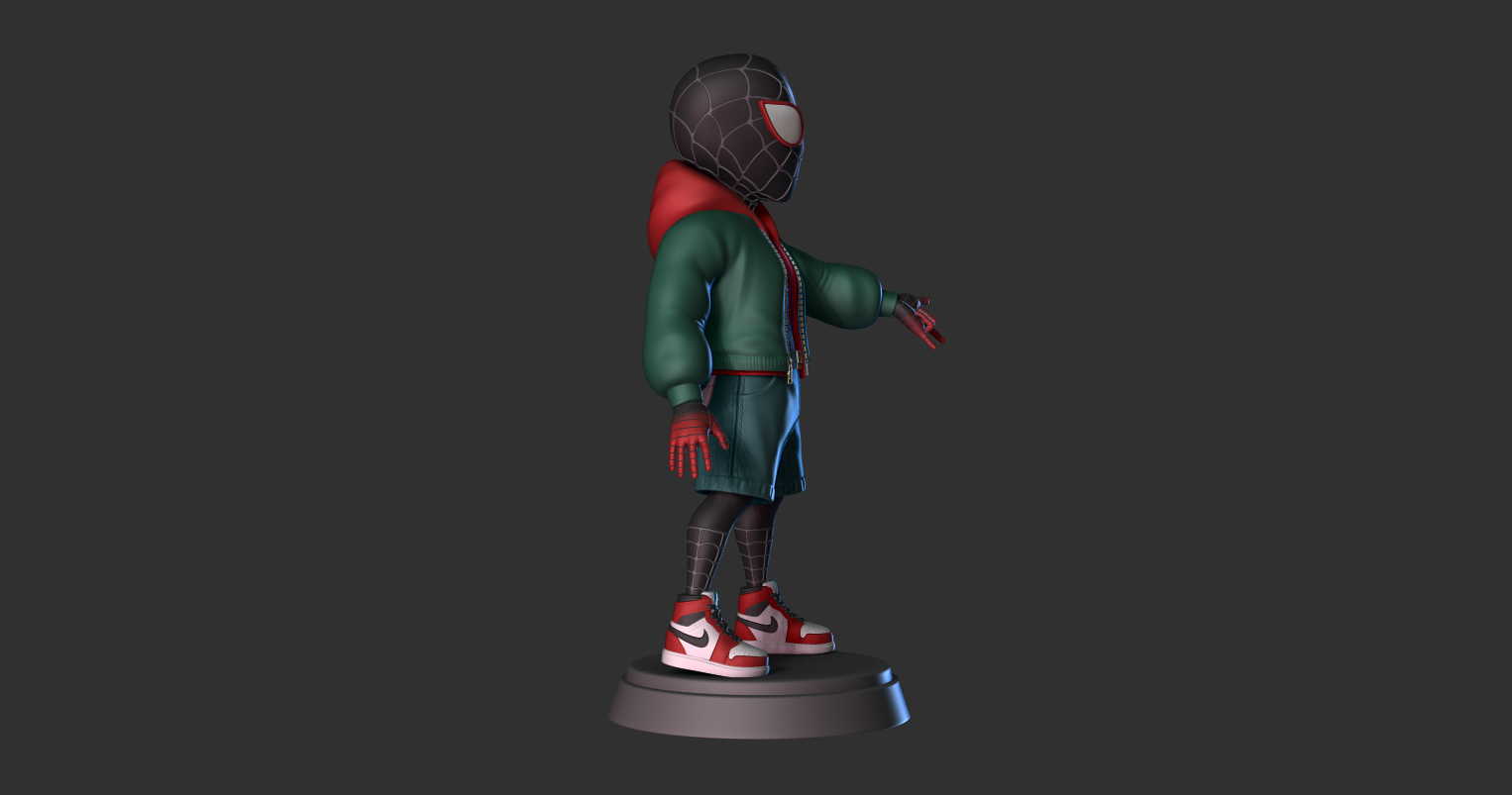 STL file Spiderman Miniature -Mini Fanart・Model to download and 3D ...