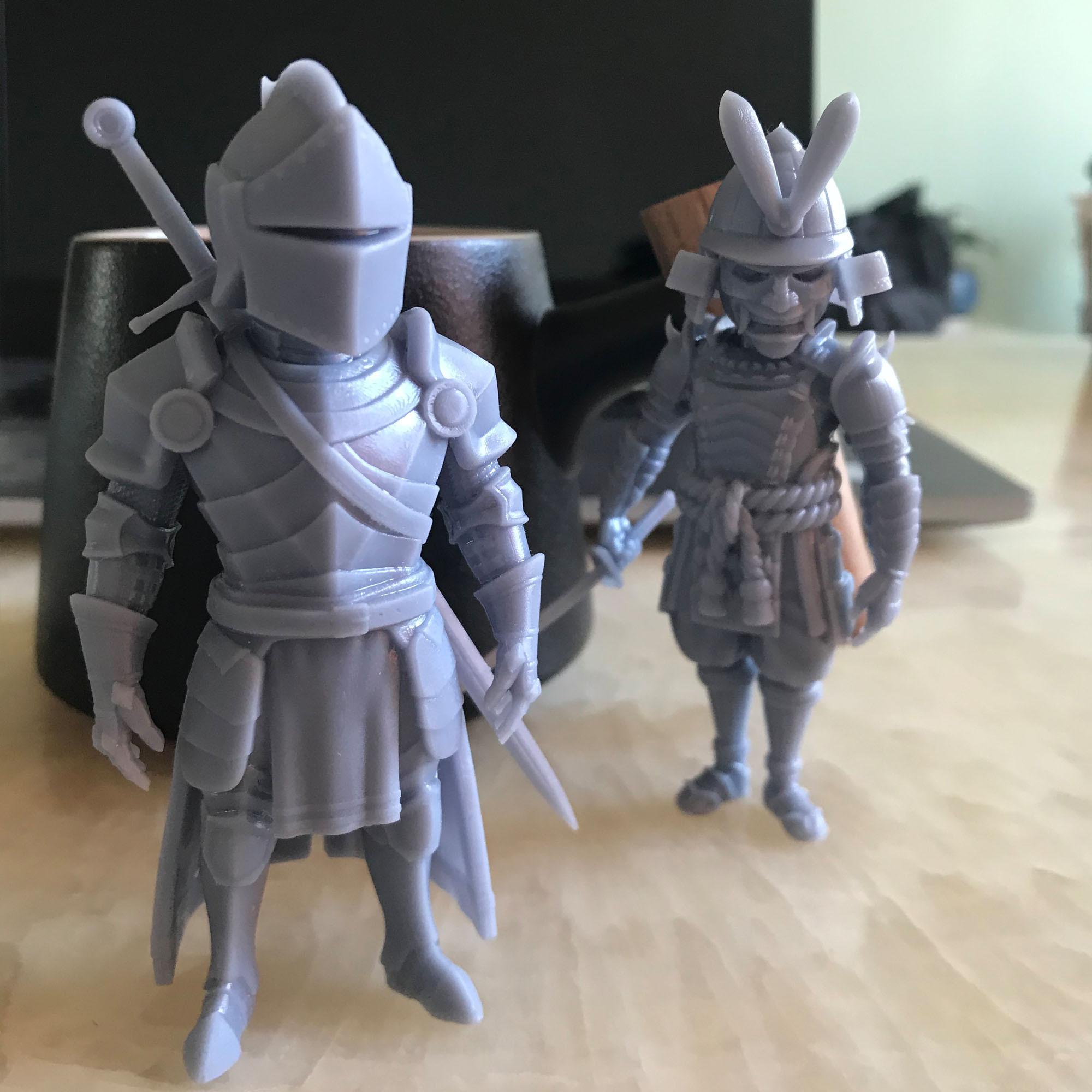 STL file Fantacy Knight Miniature 2 -Mini Troop・3D printing idea to ...