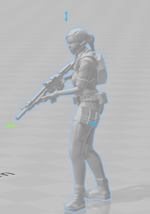 STL file Task Force 13- Operative Suzaku ♀️・3D printer design to ...