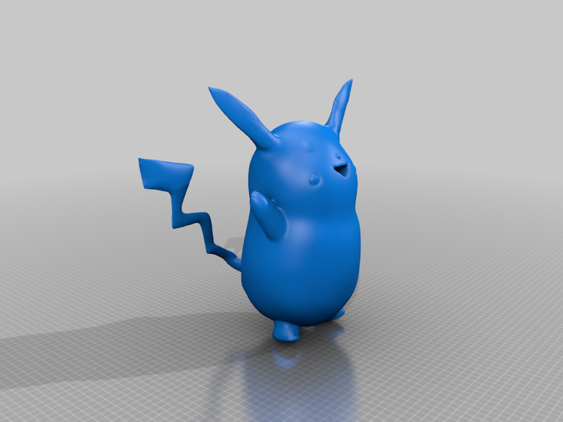 Free STL file pikachu・Design to download and 3D print・Cults