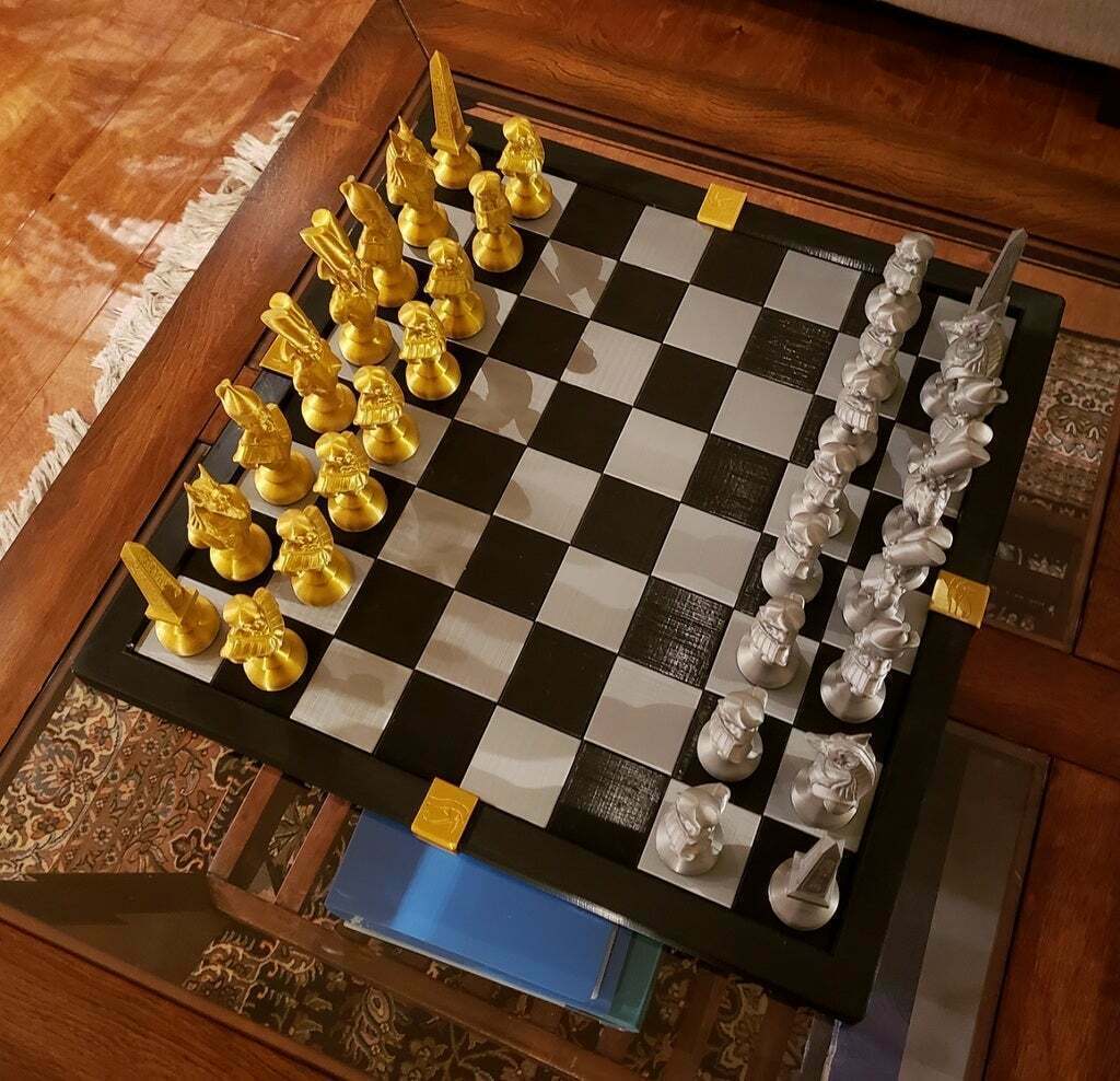 Free STL file Chess Board・3D print design to download・Cults