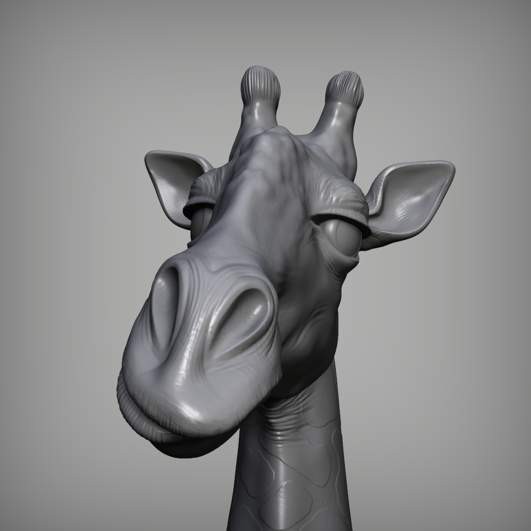 STL file Giraffe・Model to download and 3D print・Cults
