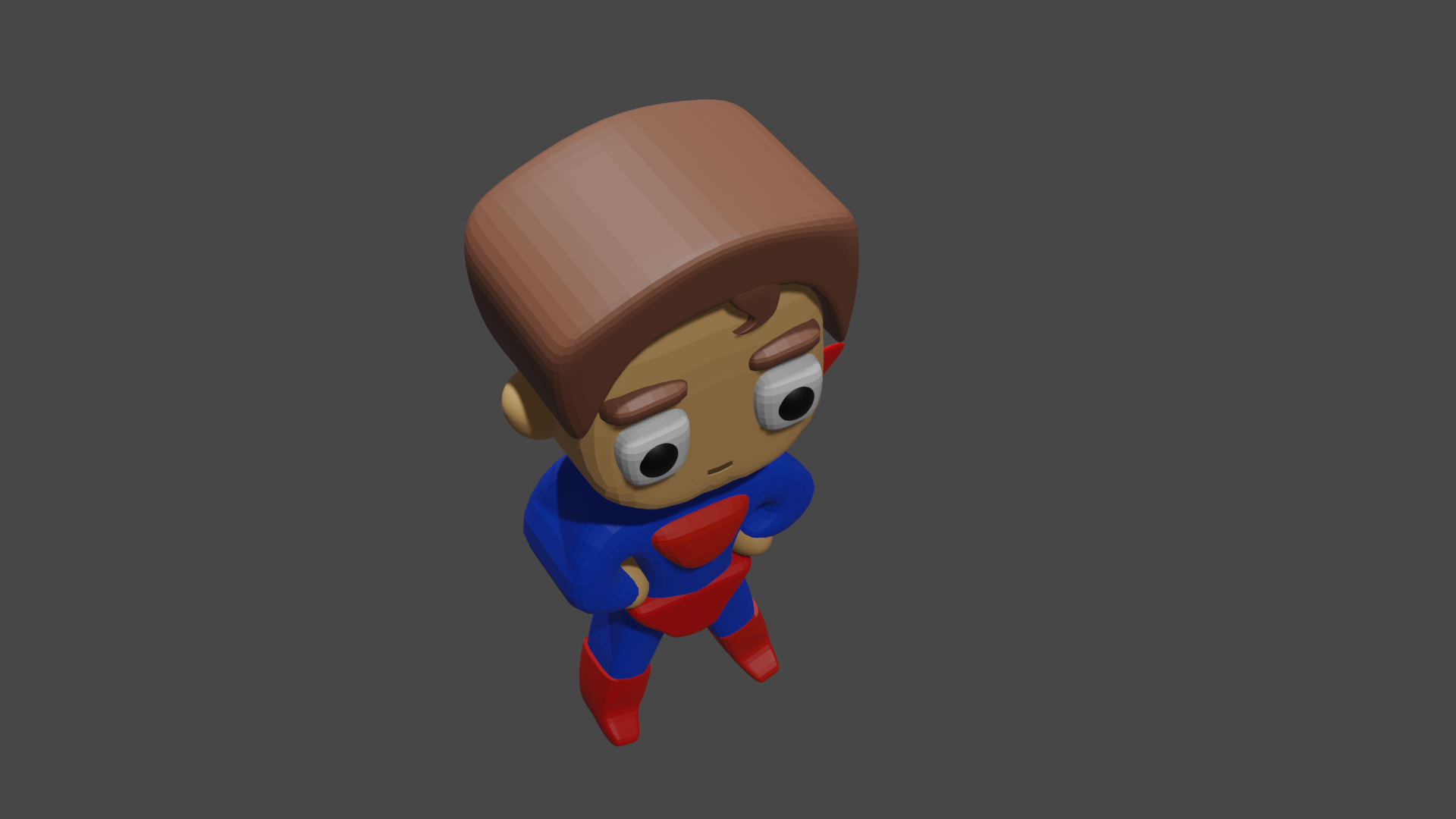 3D file superman cartoon 🦸‍♂️・3D printable model to download・Cults