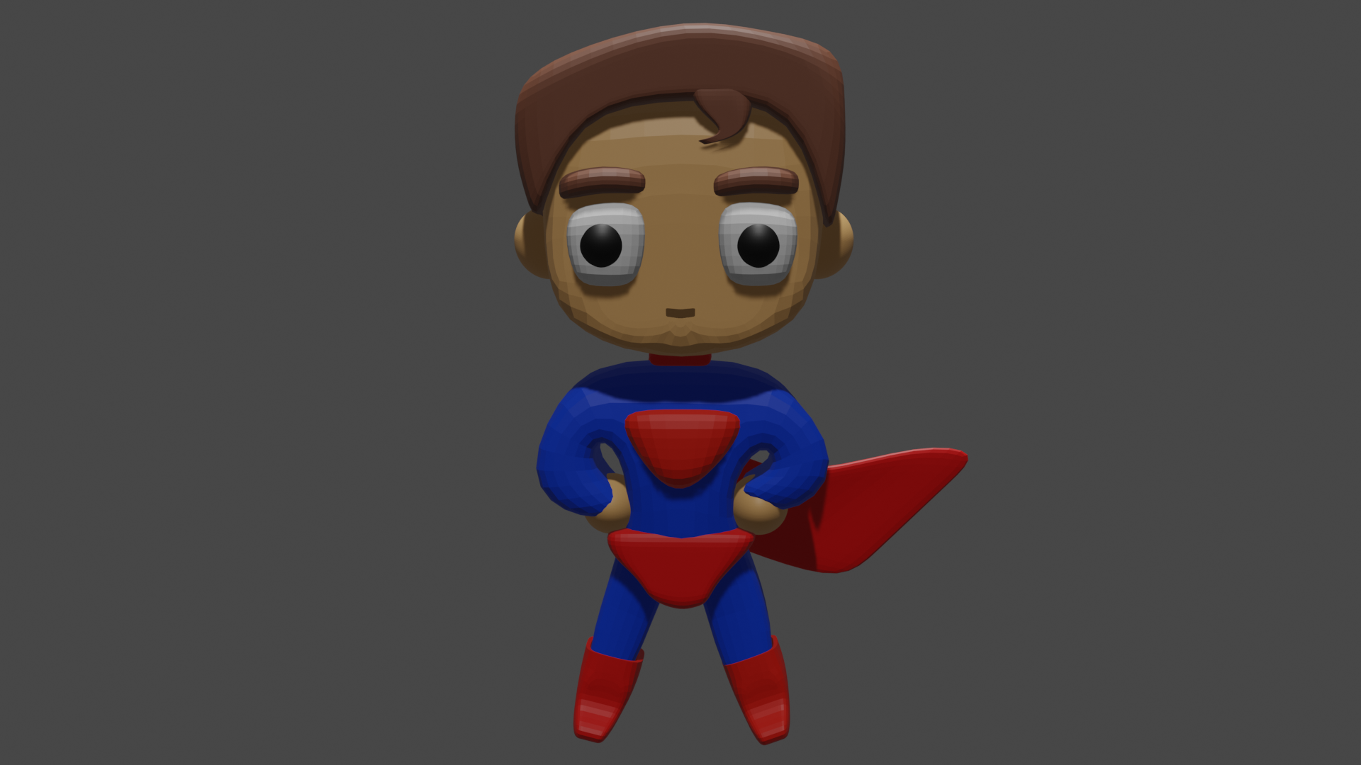 3D file superman cartoon 🦸‍♂️・3D printable model to download・Cults