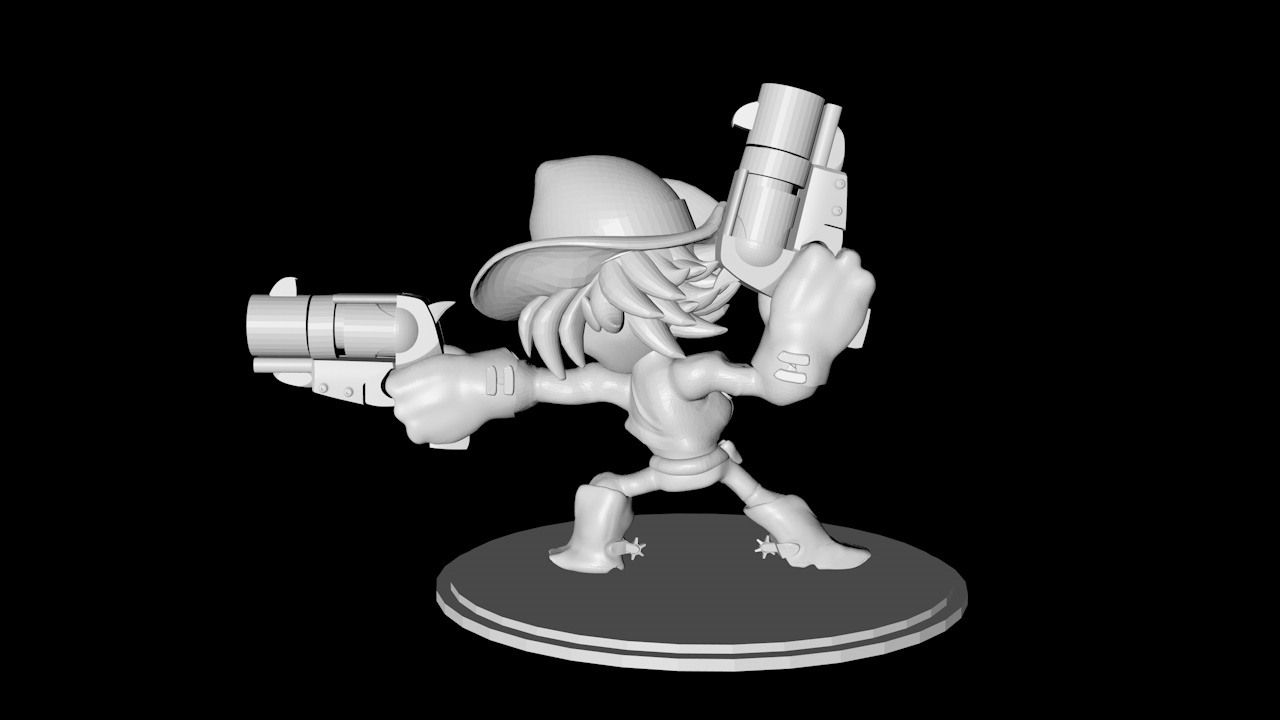 STL file Cassidy_Brawlhalla・3D printing model to download・Cults