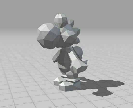 Free STL file Yoshi Low Poly・3D printable model to download・Cults