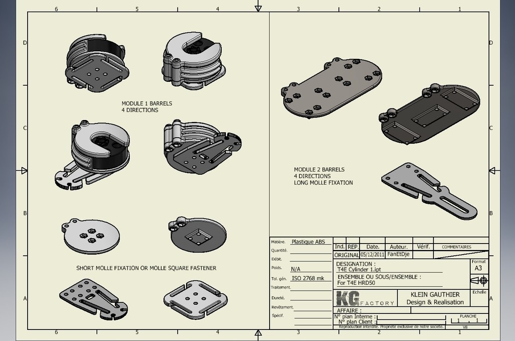 Free STL file T4E HDR 50 Barrel・3D printing template to download・Cults
