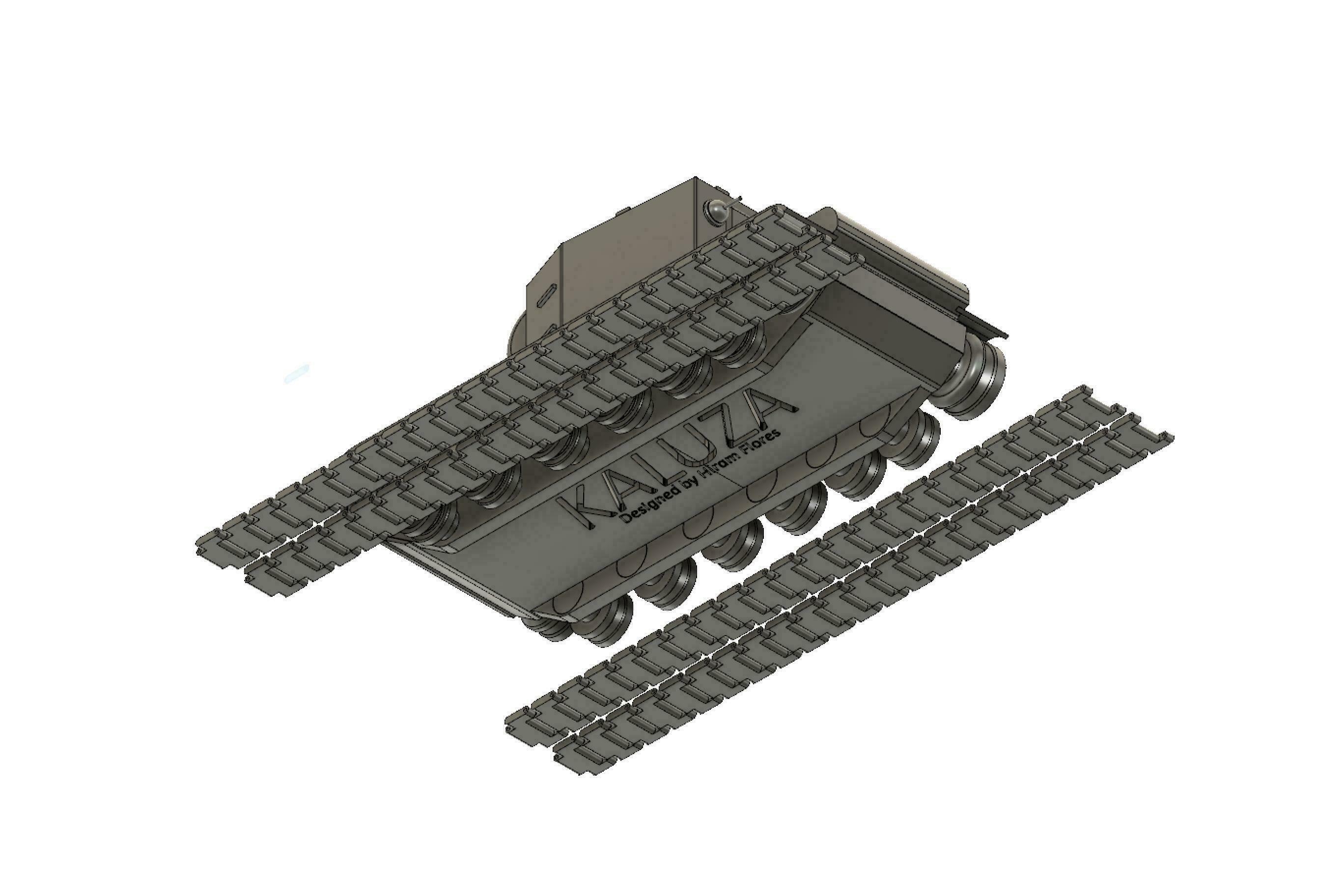 Free STL file KV-2 Model 🪖・3D printable model to download・Cults