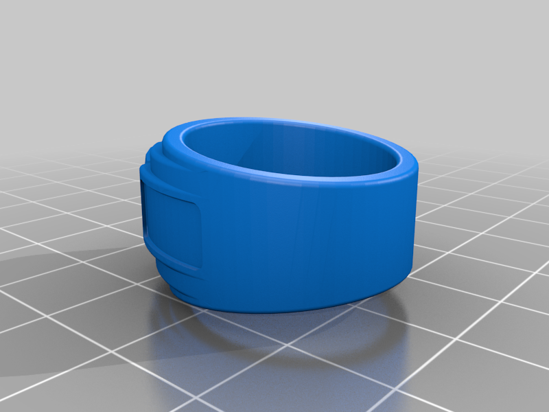 STL file Gemstone Ring・Template to download and 3D print・Cults