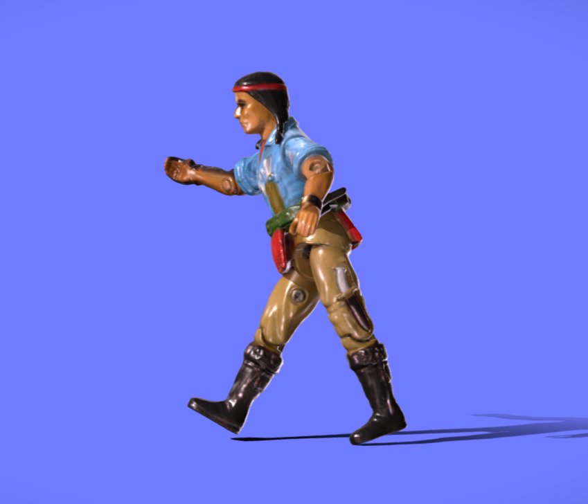 3D file 80s GI-JOE SPIRIT - 3D SCAN・3D print design to download・Cults