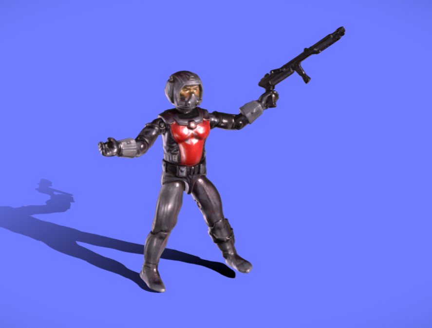 3D file 1985 GI-JOE COBRA-FROGMAN - 3D SCAN・3D printing idea to ...